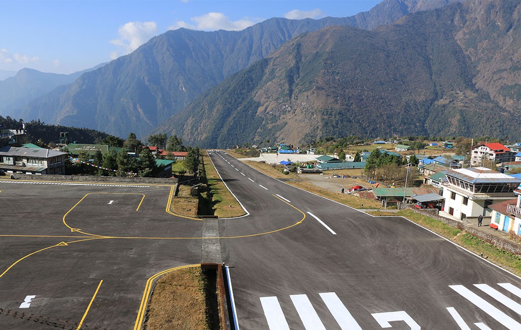 Lukla flight redirect from March 2024